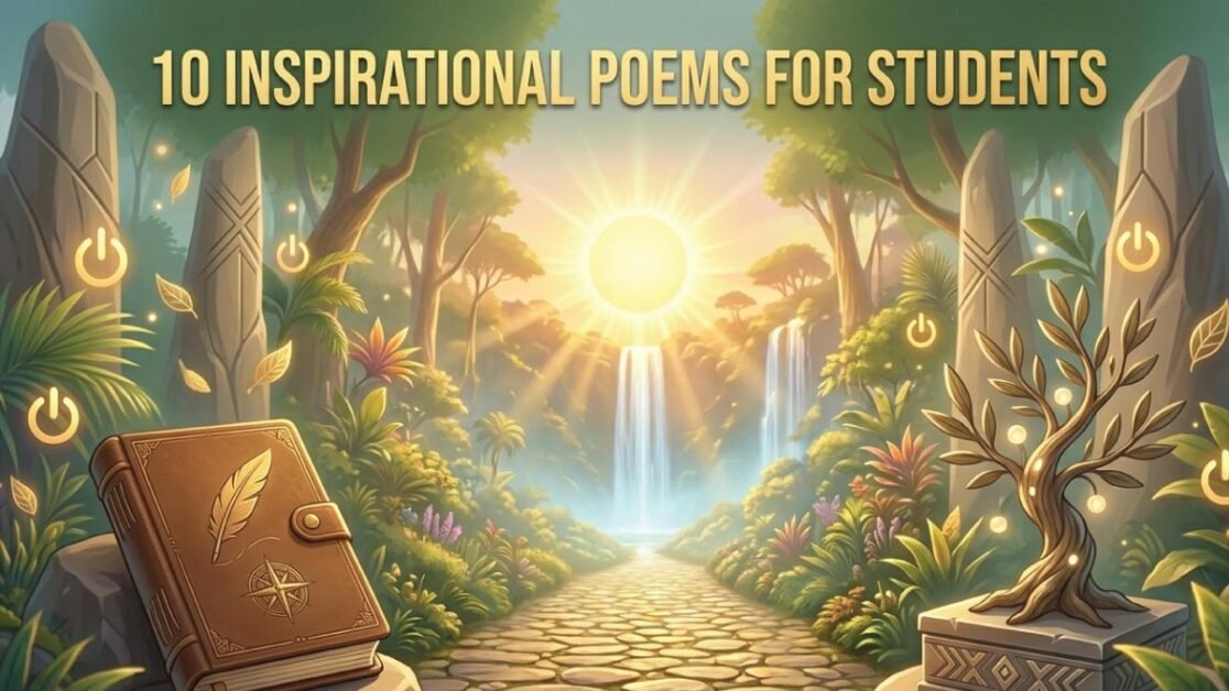 10 Inspirational Poems for Students - Two Lines Poetry