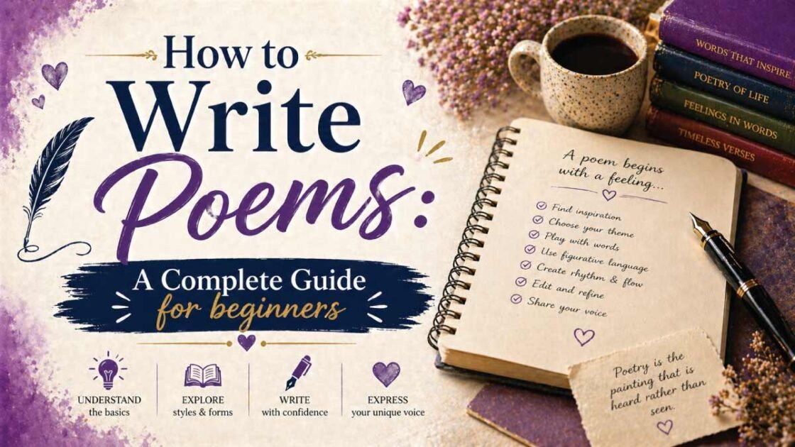 How to Write Poems: A Complete Guide 2026 - Two Lines Poetry