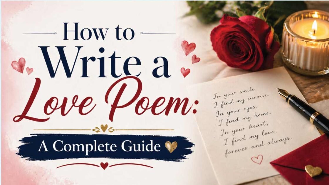 How to Write a Love Poem | Complete Guide 2026 - Two Lines Poetry